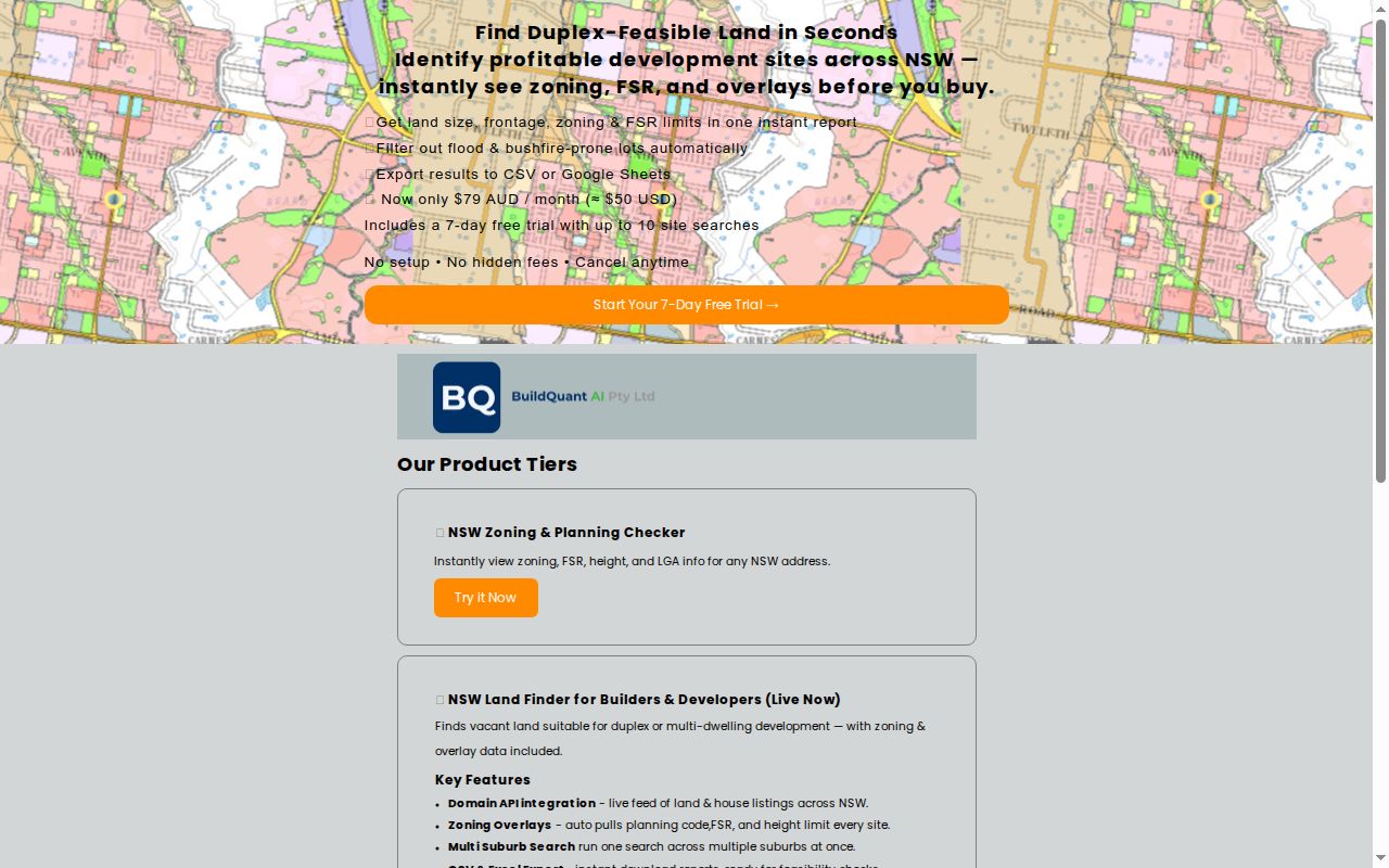 Buildquant AI Zoning Reporter (copy)